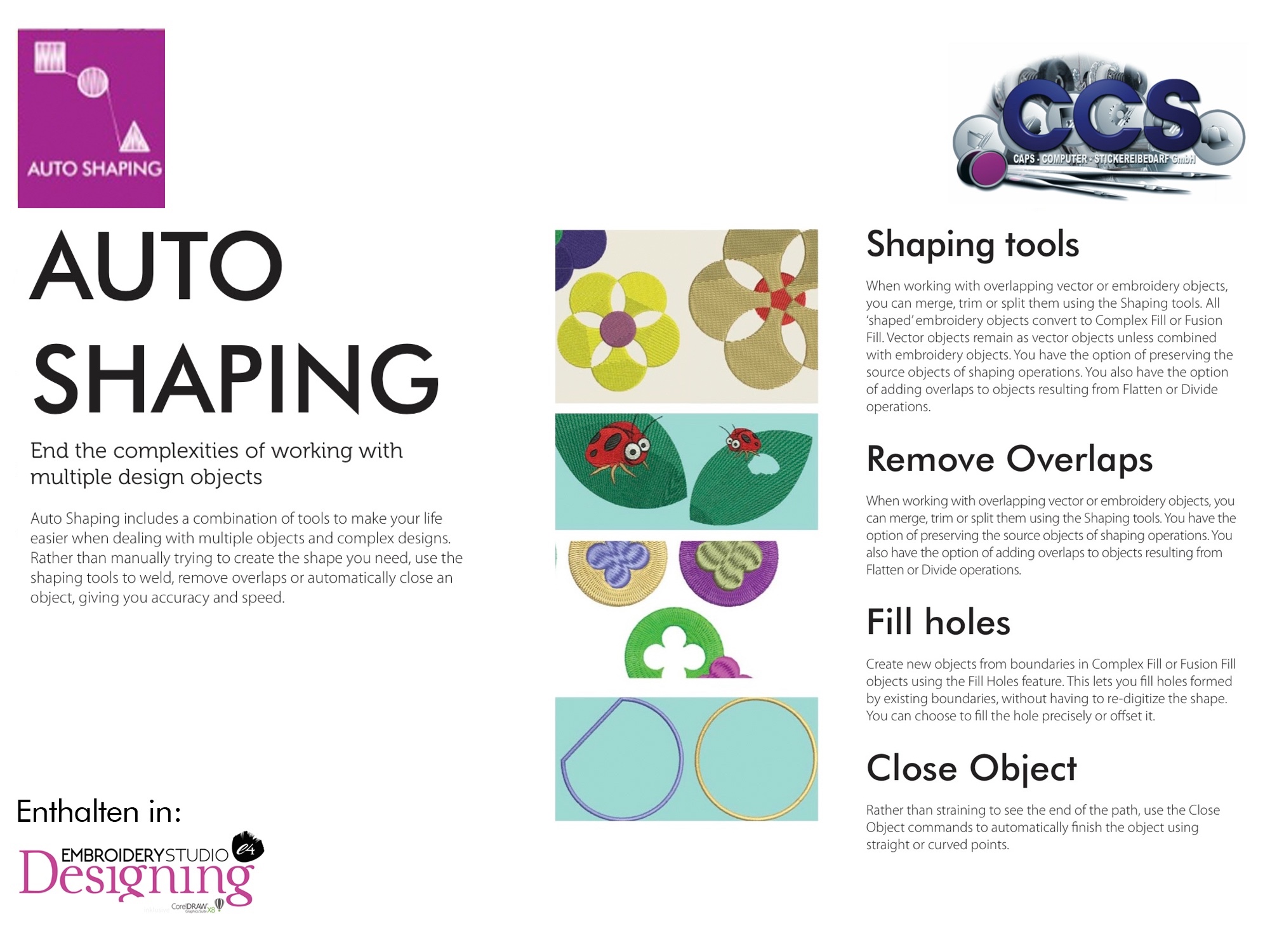 Wilcom embroidery studio e3 using column tool to digitize odd shape ...